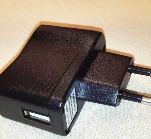 Адаптер (зарядка) USB, 110-240V, 5V, 500mA (0,5A)
