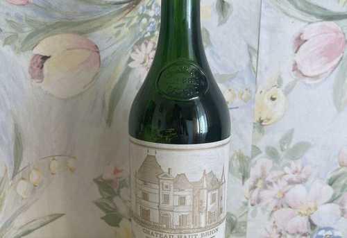 Пустая бутылка из под вина шато о брион 1989 года