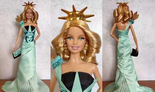 Барби Статуя свободы Statue of Liberty Barbie