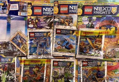 Комплект журналов lego nexo knights