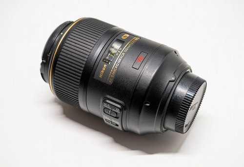 Объектив Nikon AF-S 105mm f/2.8 G IF-ED VR