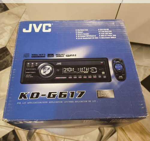 Магнитола jvc