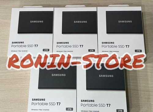 Samsung 2Tb SSD Portable T7 (MU-PC2T0T)