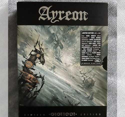 Ayreon – 01011001 (2008, CD, DVD, A5 Digibook)