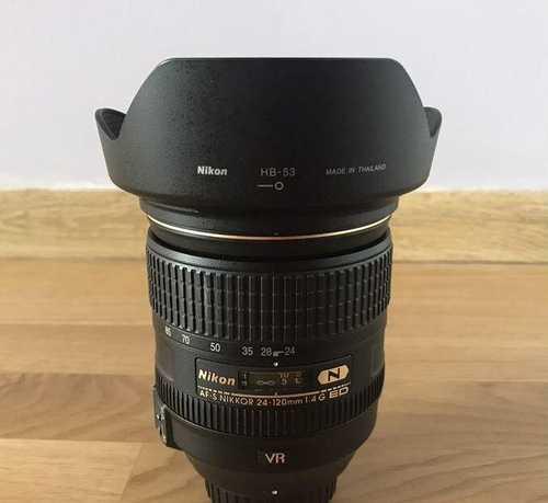 Nikon Afs 24-120mm f4G ED VR