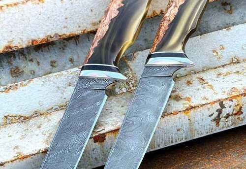 Нож «Байкал» изготовленный из дамасской стали