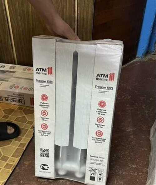 Алюминиевый радиатор ATM thermo 500 4 секций