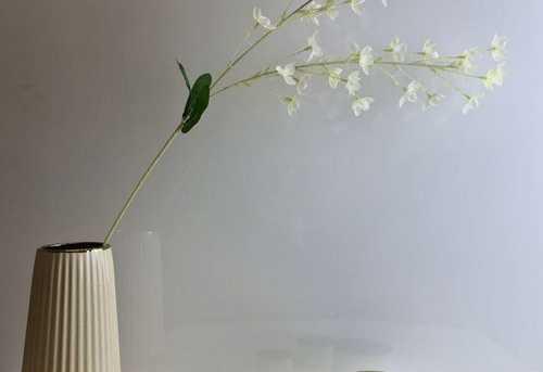Искусственная ветка орхидеи дендробиум 100см оптом