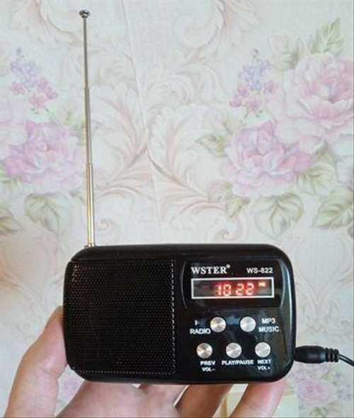 Электронный радиоприемник Wster WS-822