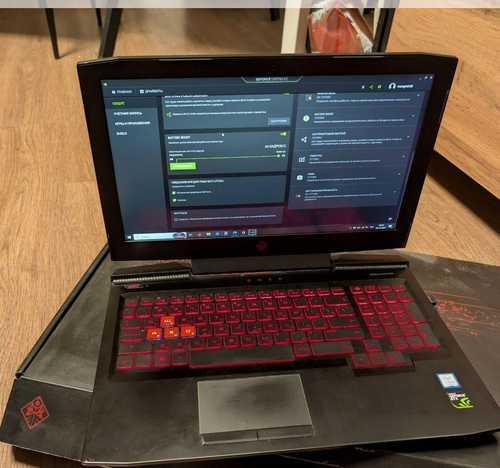 15.6" HP Omen 15-ce025ur, Core i5, RAM 8ГБ, 1000 ГБ, GeForce GTX 1050 2 ГБ