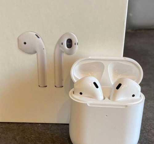 Беспроводные наушники apple airpods 2