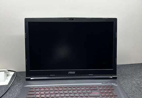 Игровой ноутбук msi 17.3'' i7-8750H GTX 1060