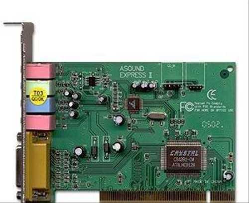 Звуковая карта Crystal 4281 PCI "