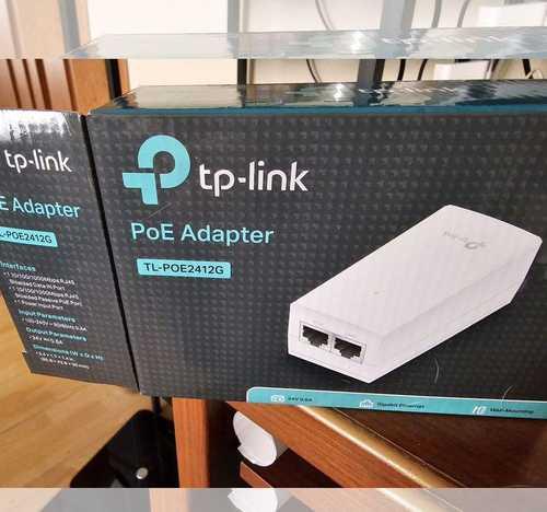 Poe адаптер TP-Link TL-POE2412G