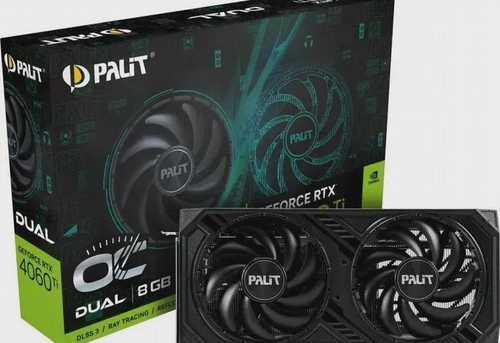 Видеокарта Palit RTX 4060 TI новая, гарантия 3г