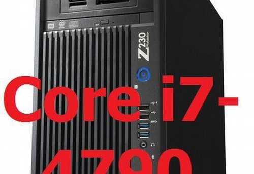Hewlett-Packard Z230 Core i7 4790 + ретро-пк