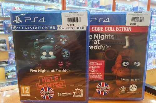 Серия игр PS4 Five Nights AT Freddy для Ps4