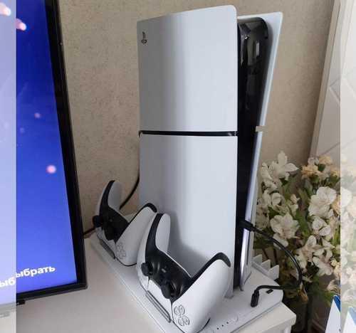 Sony playstation 5 slim с дисководом 1тб