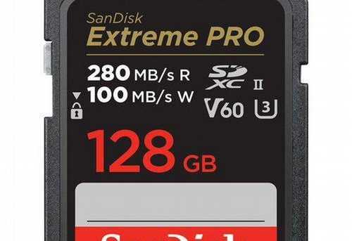 Карта памяти SanDisk Extreme Pro sdxc UHS-II V60 U