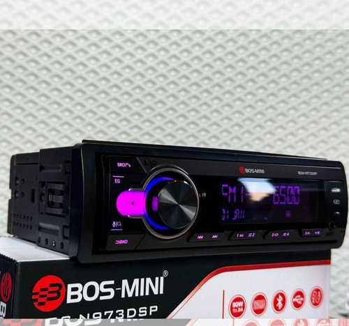 Процессорная магнитола 1 din bos mini n973dsp