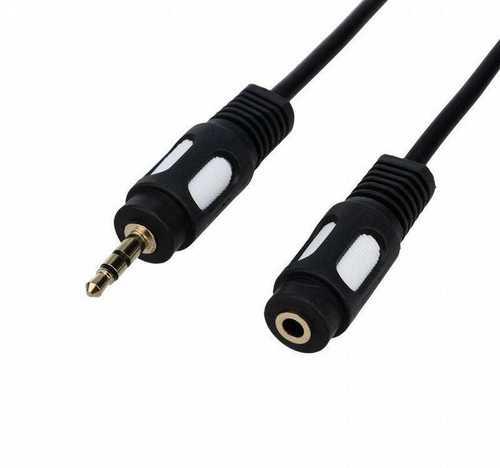 Шнур 3.5 Stereo Plug - 3.5 Stereo Jack 3м (gold) R
