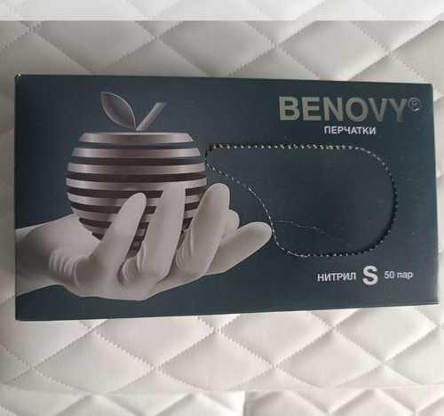 Перчатки нитриловые benovy