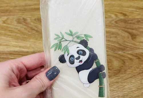 Чехол на iPhone 6. Панда на стебле бамбука