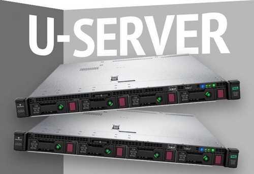 DL360 G10 4L 2x6130 64G P408i-a 2x500W Сервер HPE
