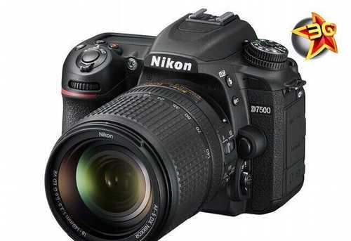 Nikon D7500 Kit 18-140 mm f/3.5-5.6G ED VR DX AF-S