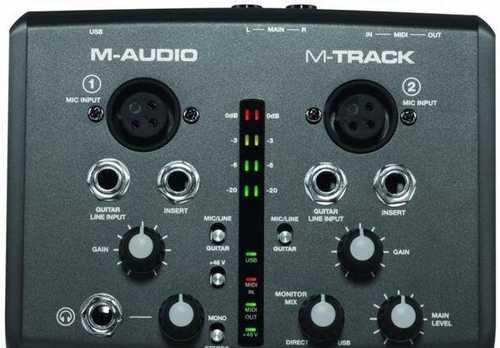 Звуковая карта m audio m track usb