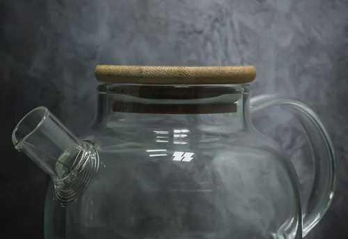 Чайник Заварочный Стеклянный Tea Pot 1000 ml