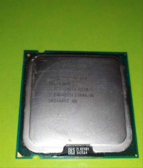 Процессор Intel Celeron 450 2.2GHz 512kb Soket775