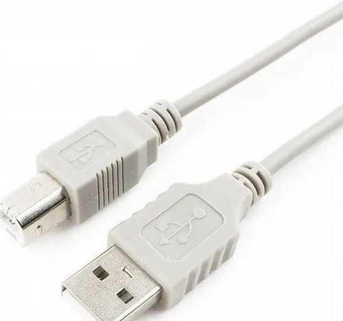 Новый кабель USB A male - B male, длина 1.5 метра