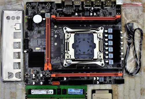 Новый комплект 2011 X99+Xeon E5 2680 v3 16 GB DDR4