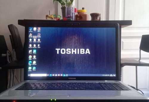 17.3" Toshiba SATELLITE L550-179, 320 ГБ, Pentium Dual Core T4400, RAM 3 ГБ, ATI Mobility Radeon HD 4570 0.5 ГБ