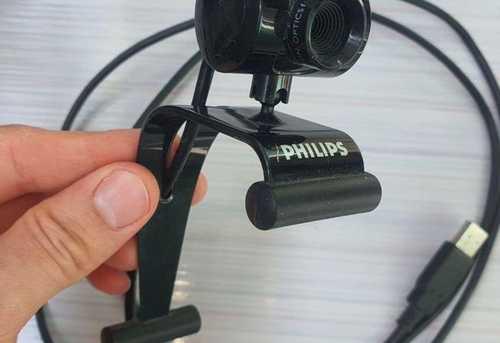 Веб-камера Phillips SPC230NC, микрофон Genius