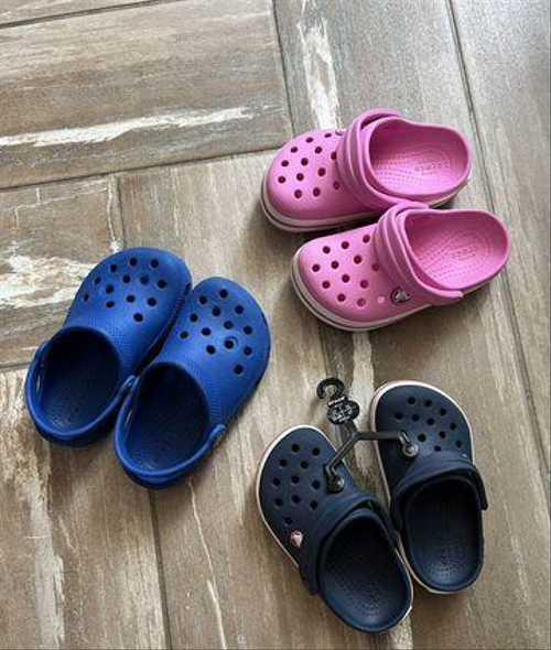 Crocs c7 c8 c9 для девочки и мальчика