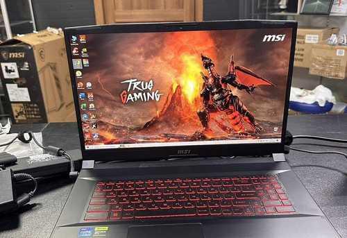 Игровой MSI Katana 17 i7-12/16G/512G/144Hz/RTX3050