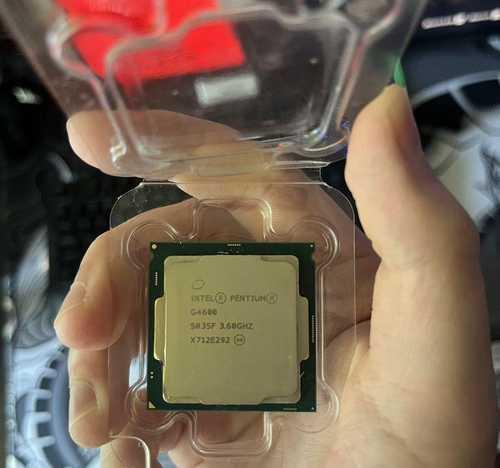 Процессор intel pentium g4600