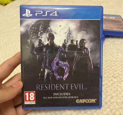 Игра на ps4 resident evil 6