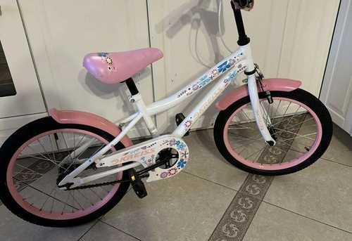 Велосипед детский 18 дюймов для девочки б/у