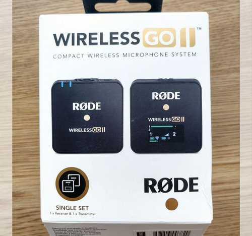 Rode Микрофон универсальный Wireless GO II