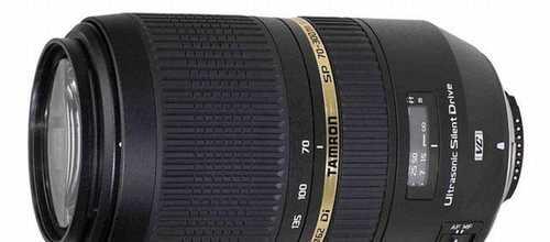 Nikon Tamron SP 70-300mm F/4-5.6 Di VC USD+Бленда+