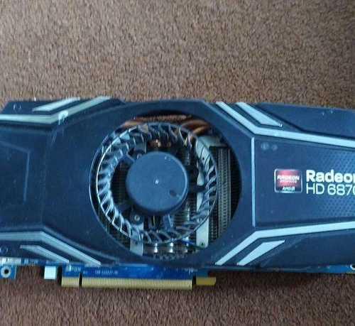 Видеокарта Radeon HD6870 1Gb gddr5