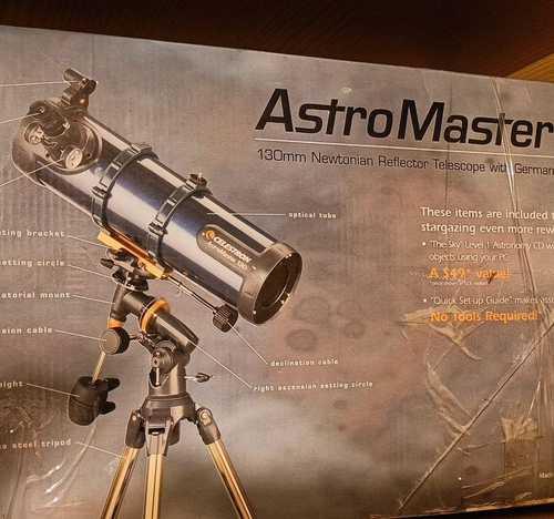 Телескоп Celestron Astromaster 130