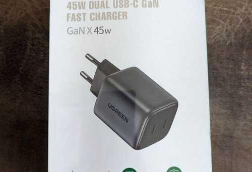 Сетевое зарядное устройство uGreen CD294 45W GaN
