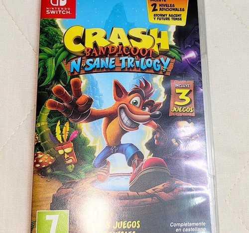 Crash Bandicoot N Sane Trilogy nintendo switch