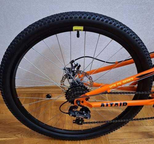 Велосипед Altair MTB FS 26 2.0 disc 2021 16" темно