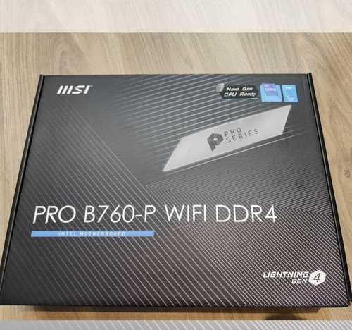 Материнская плата MSI PRO B760-P wifi