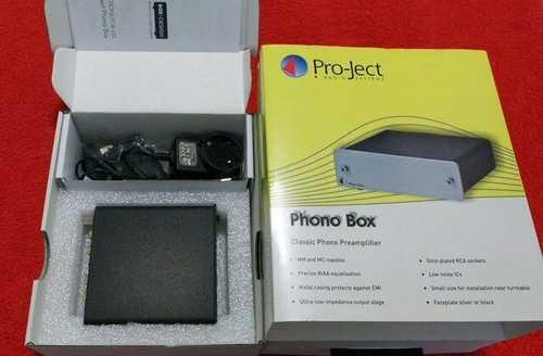 Фонокорректор мм/мс Pro-Ject phono BOX DC
